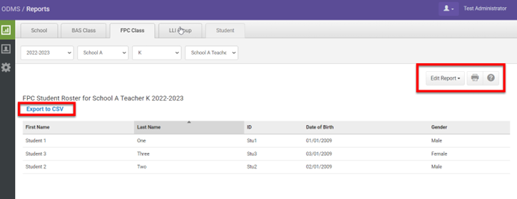 FPC Class Student Roster Report Overview with Heinemann Fountas ...