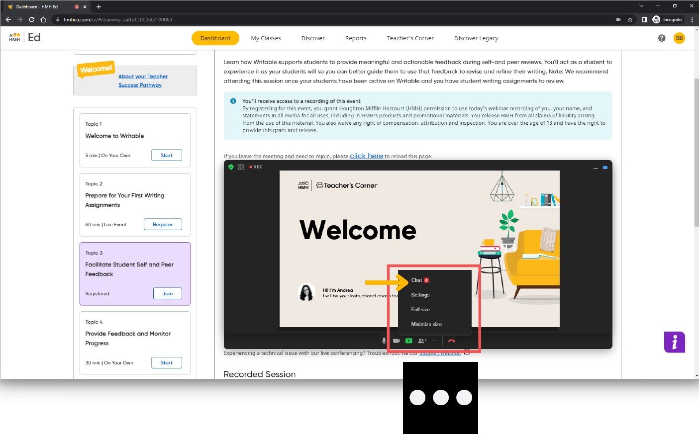 Tips for Teacher Success Pathways Events (HMH Ed)