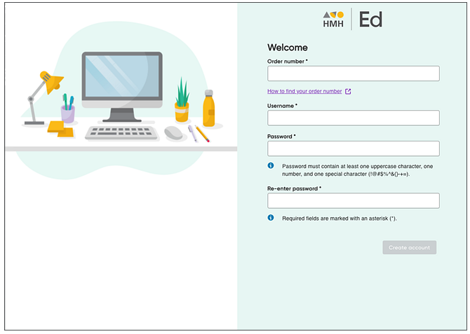 Ed: The HMH Learning Platform Basics: Register an Administrator Account