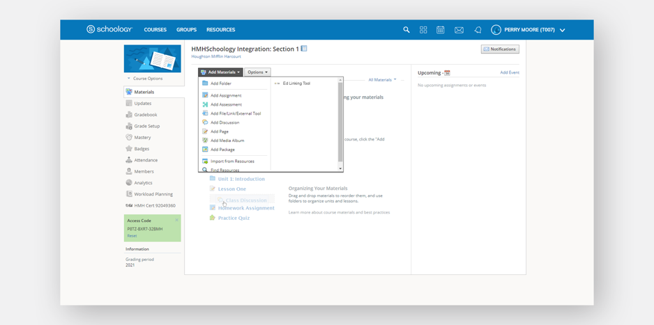 Getting Started with Ed and Schoology - Assigning Resources, How ...