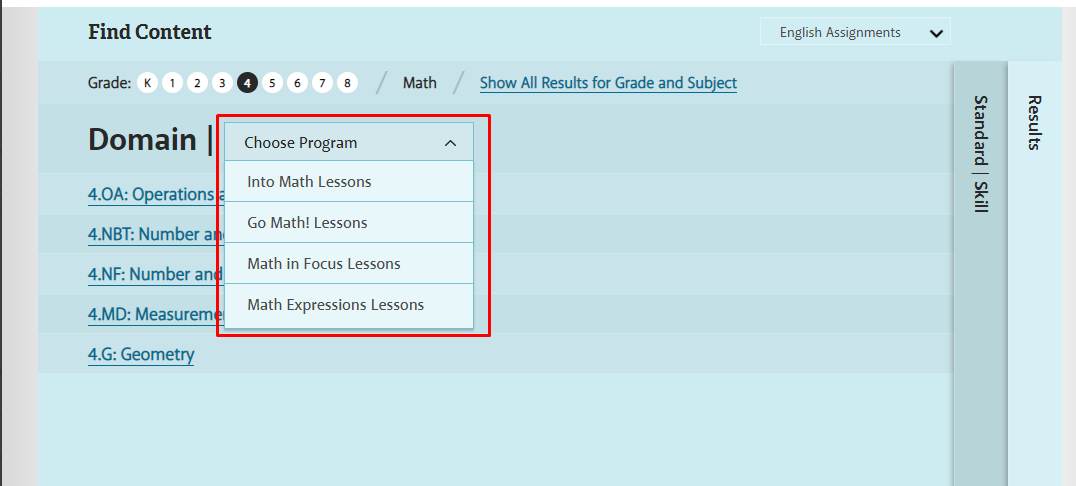 Missing Waggle Program Option for Waggle Teachers for Grades K-1 (HMH Ed)