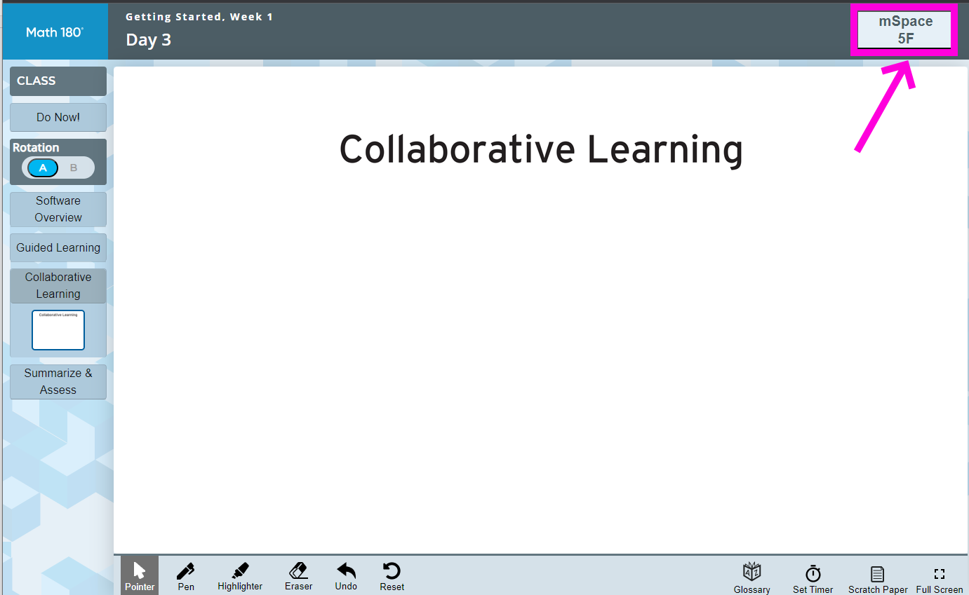 Collaborative Learning Missing Graphics on Math 180 on HMH Ed