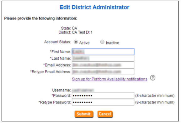 Changing Your Teacher or Administrator Password in Holt McDougal Online ...