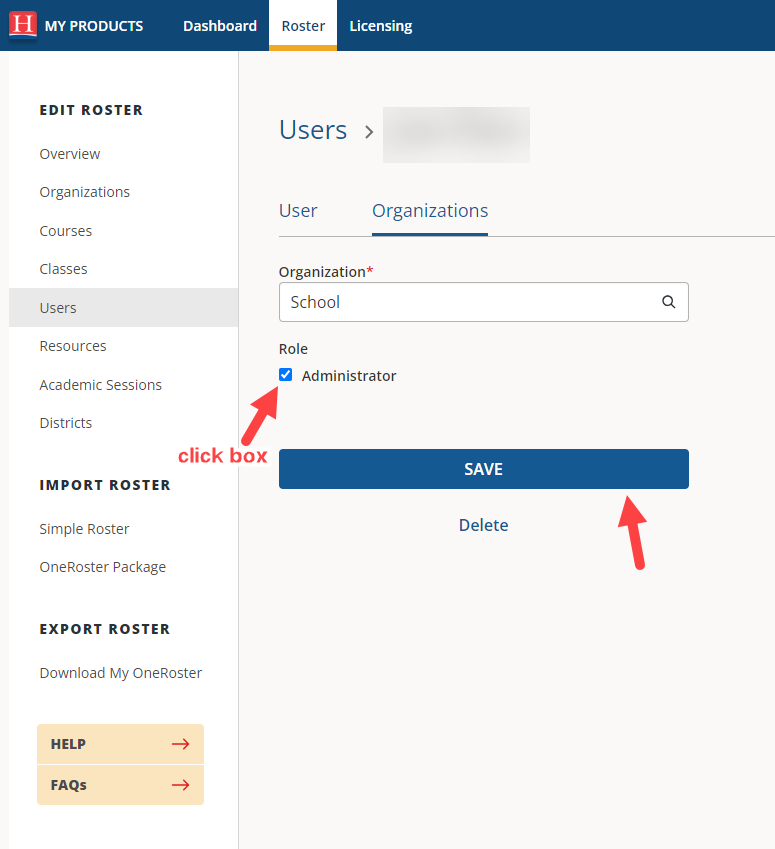 Adding Administrators on Heinemann My Products