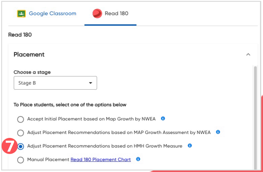 Guide to Student Placement Within Read 180 Using HMH Growth Measure