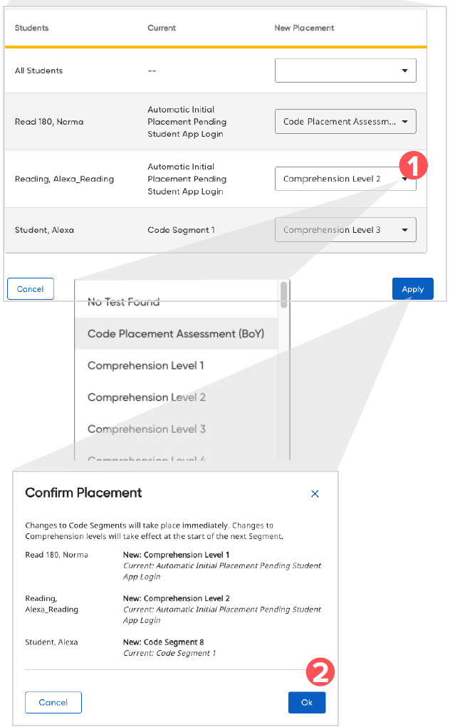 Guide to Student Placement Within Read 180 Using HMH Growth Measure