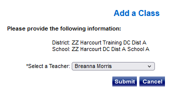 CPS - myHRW: Creating Classes, Assigning Products, and Adding Students ...