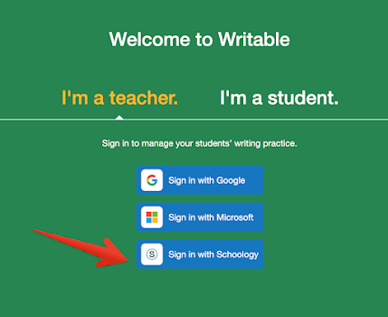 Setting Up Writable for HMH Ed for Schoology as an Administrator