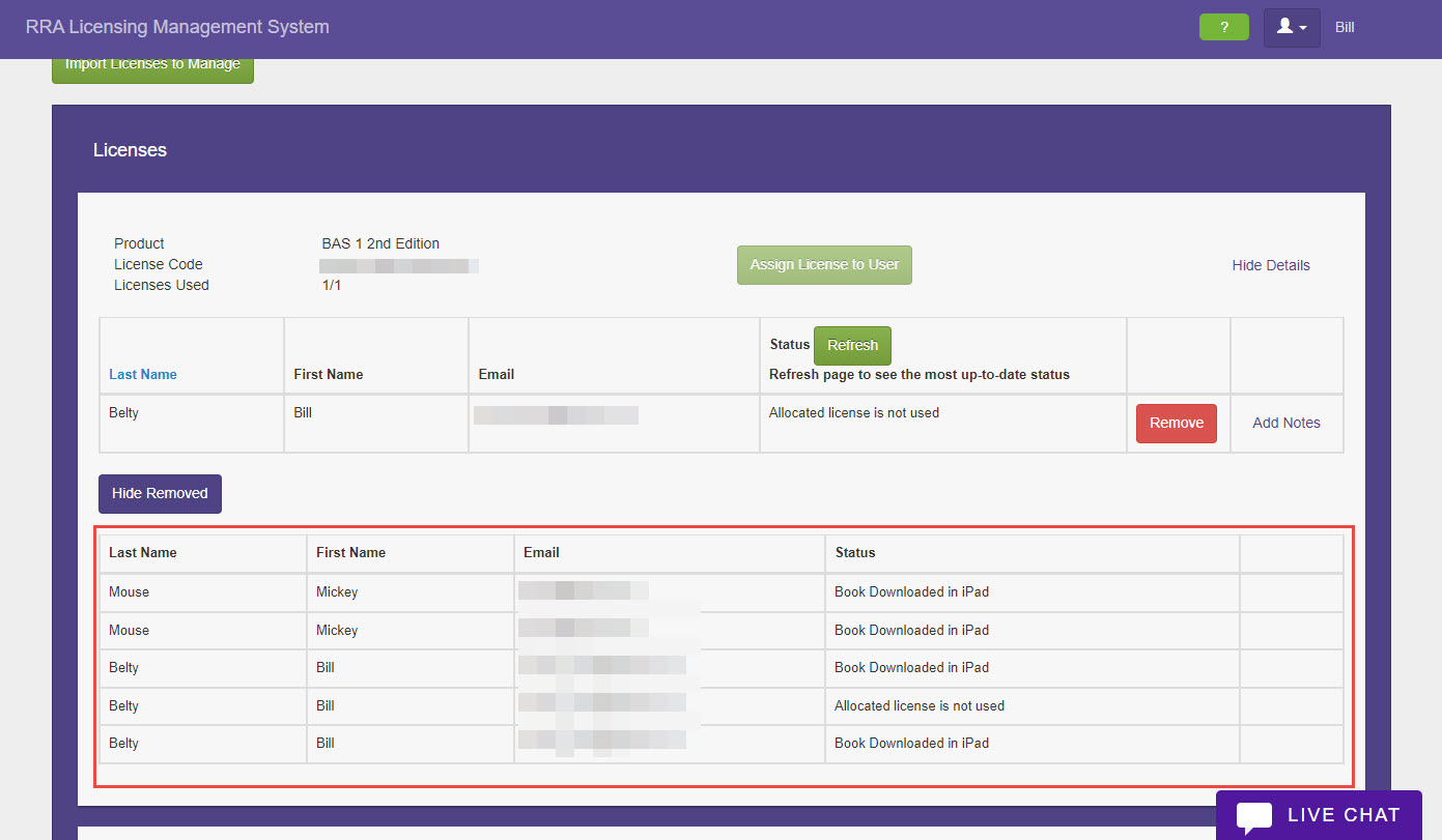 Revoking Licenses on Heinemann Fountas & Pinnell License Management ...