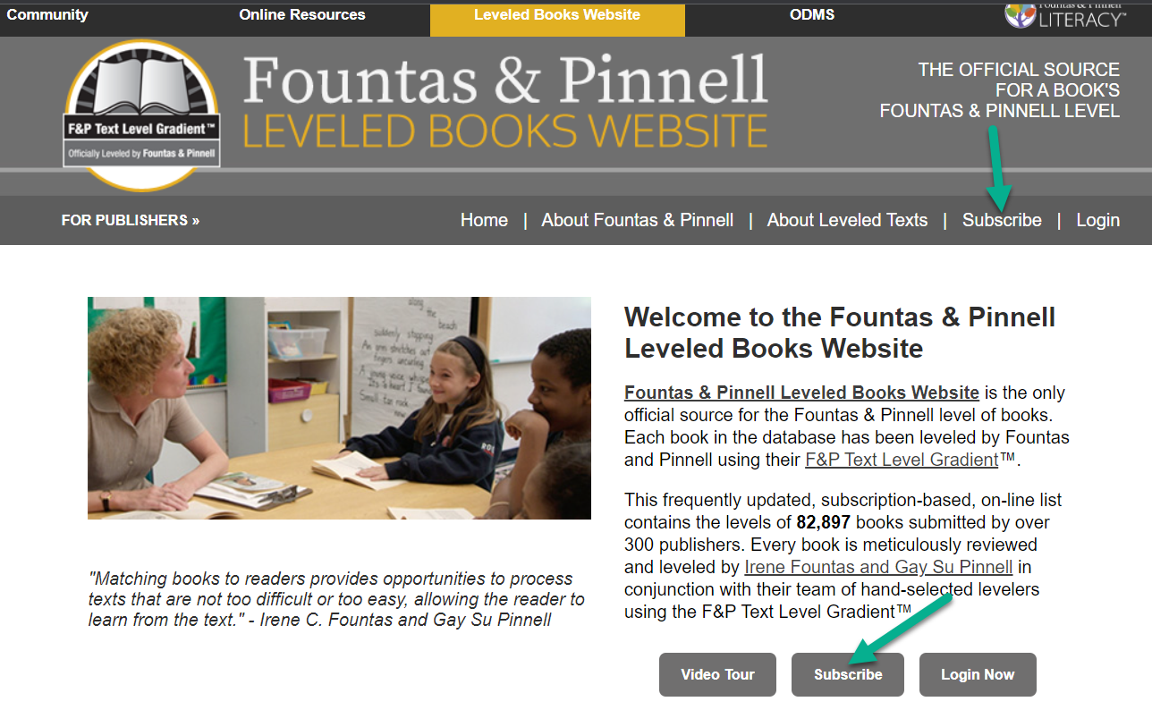Logging In or Changing Account Information for Heinemann Fountas ...