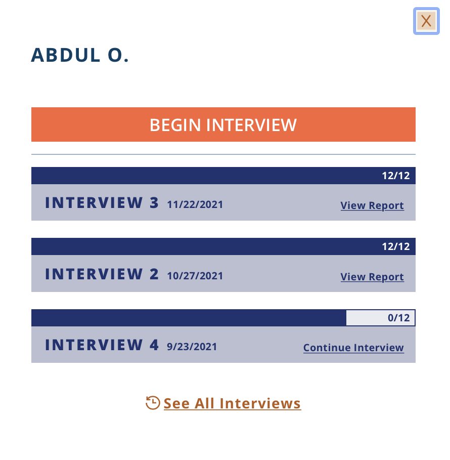 Using the Interview History Page on Heinemann Listening to Learn