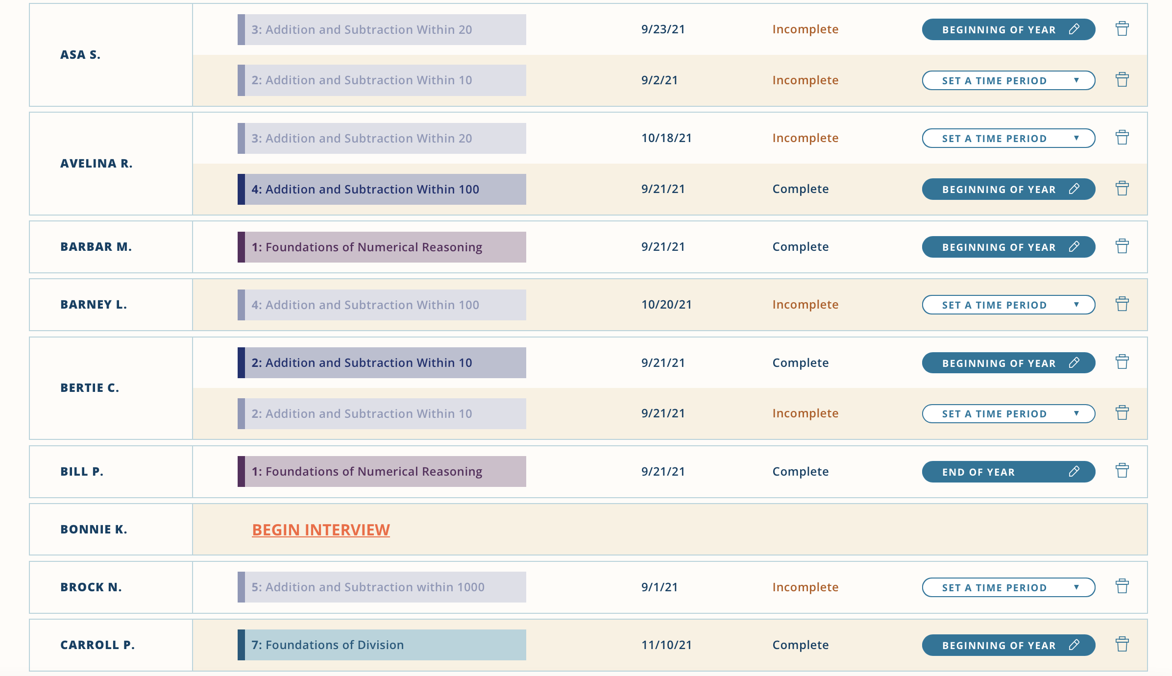 Using the Interview History Page on Heinemann Listening to Learn