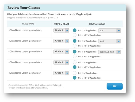 "No Classes Assigned" Message When Student Logs Into Waggle (HMH Ed)