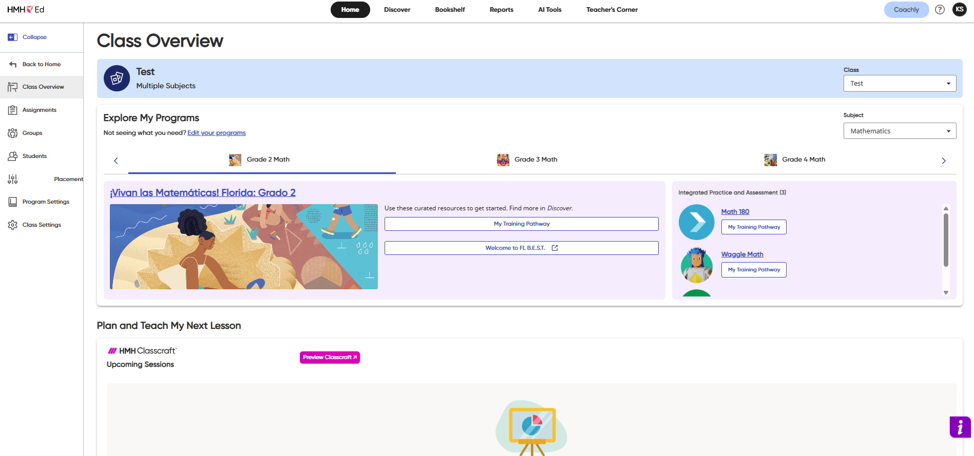 Manage Assignments in HMH Ed as a Teacher