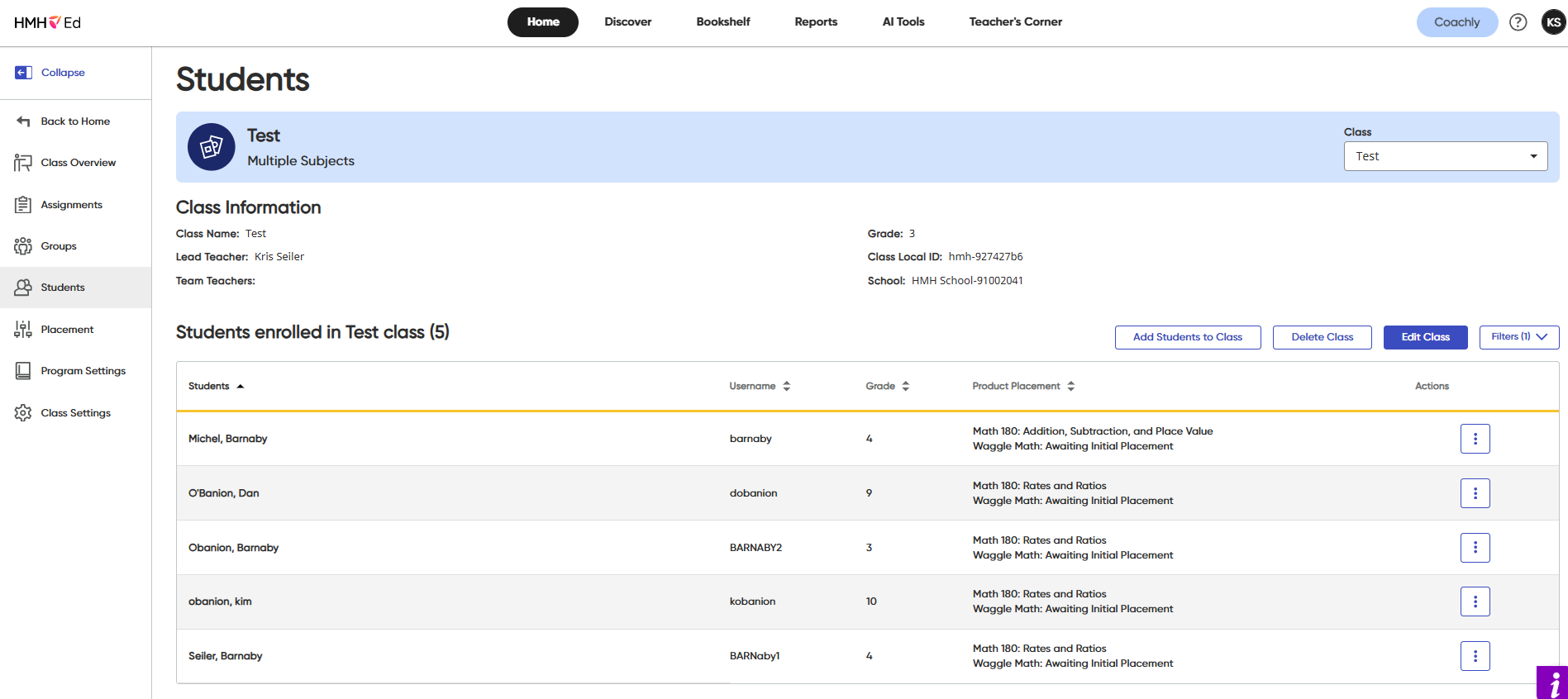 Add Student Responses from Offline Assessments into HMH Ed as a Teacher